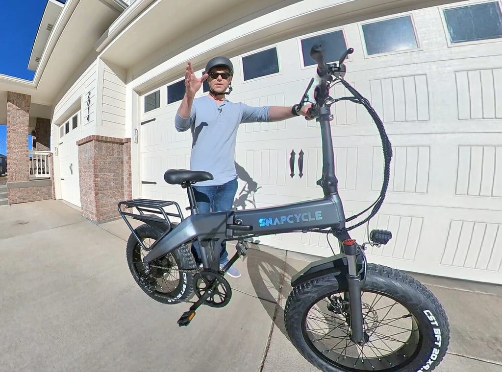 Snapcycle S1 Review - The Fast, Fun And Foldable EBike